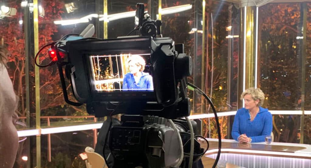 TV 2 Denmark test 5G in a live studio production - Cumucore